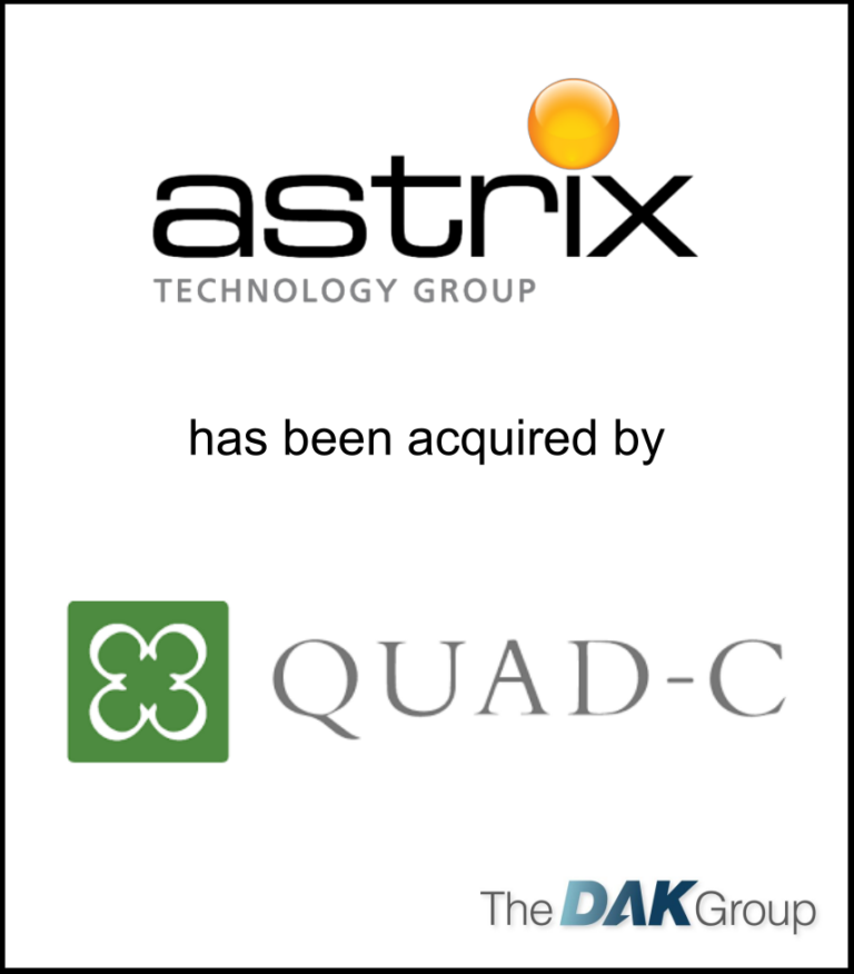 DAK Announces Majority Sale of Astrix Technology Leading Provider of ...